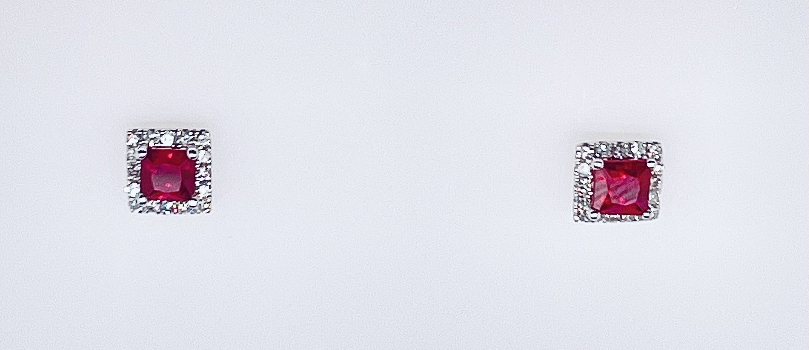 White Gold Ruby Study – Meira T Boutique