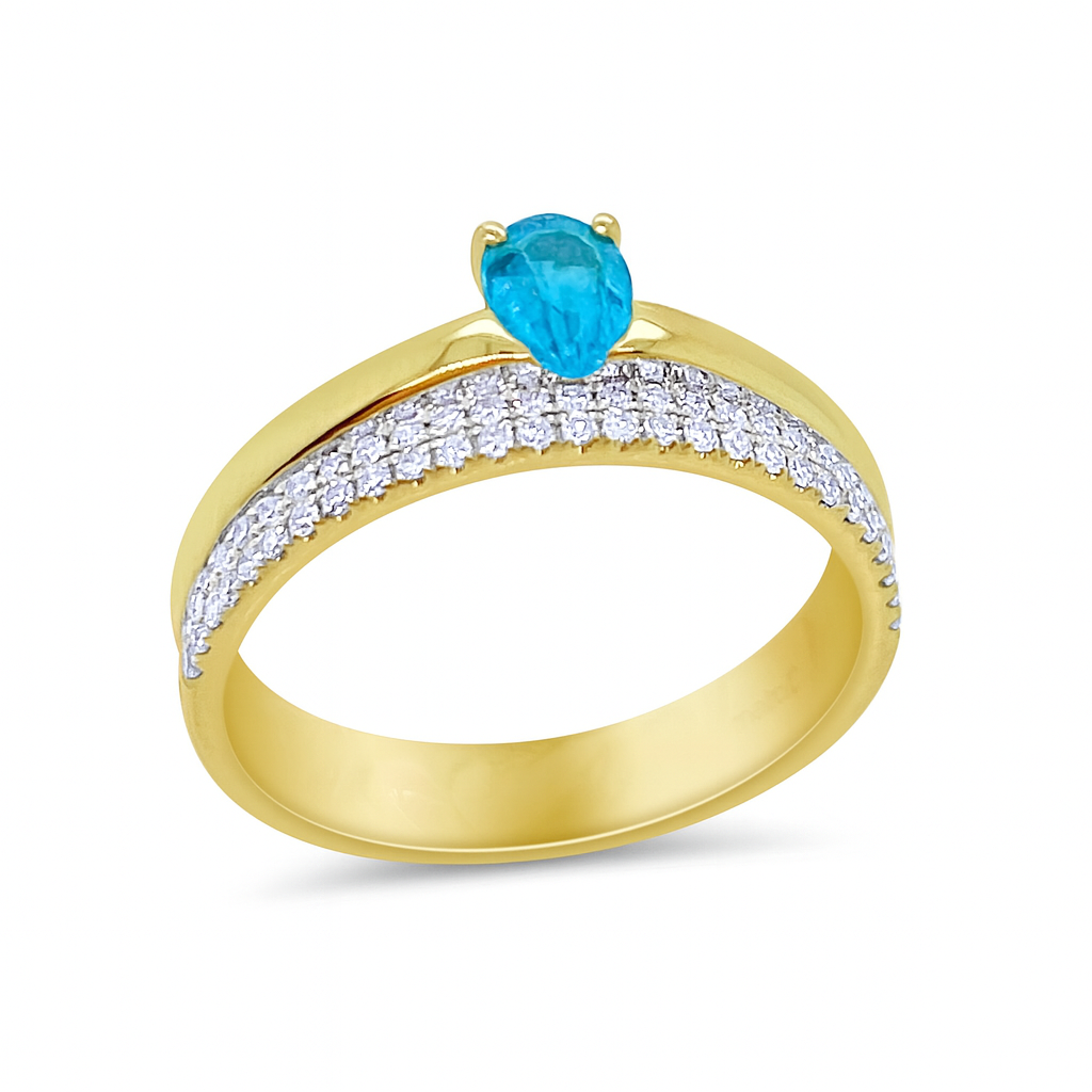 Blue Topaz Ring – Meira T Boutique